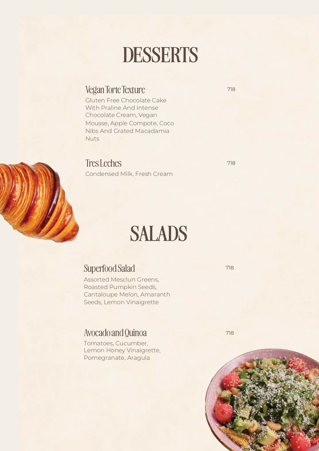 Menu of one8 Commune, Juhu, Western Suburbs