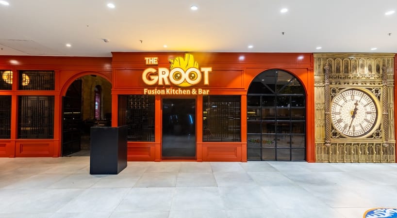 Menu of The Groot, Bhartiya Mall, Bengaluru