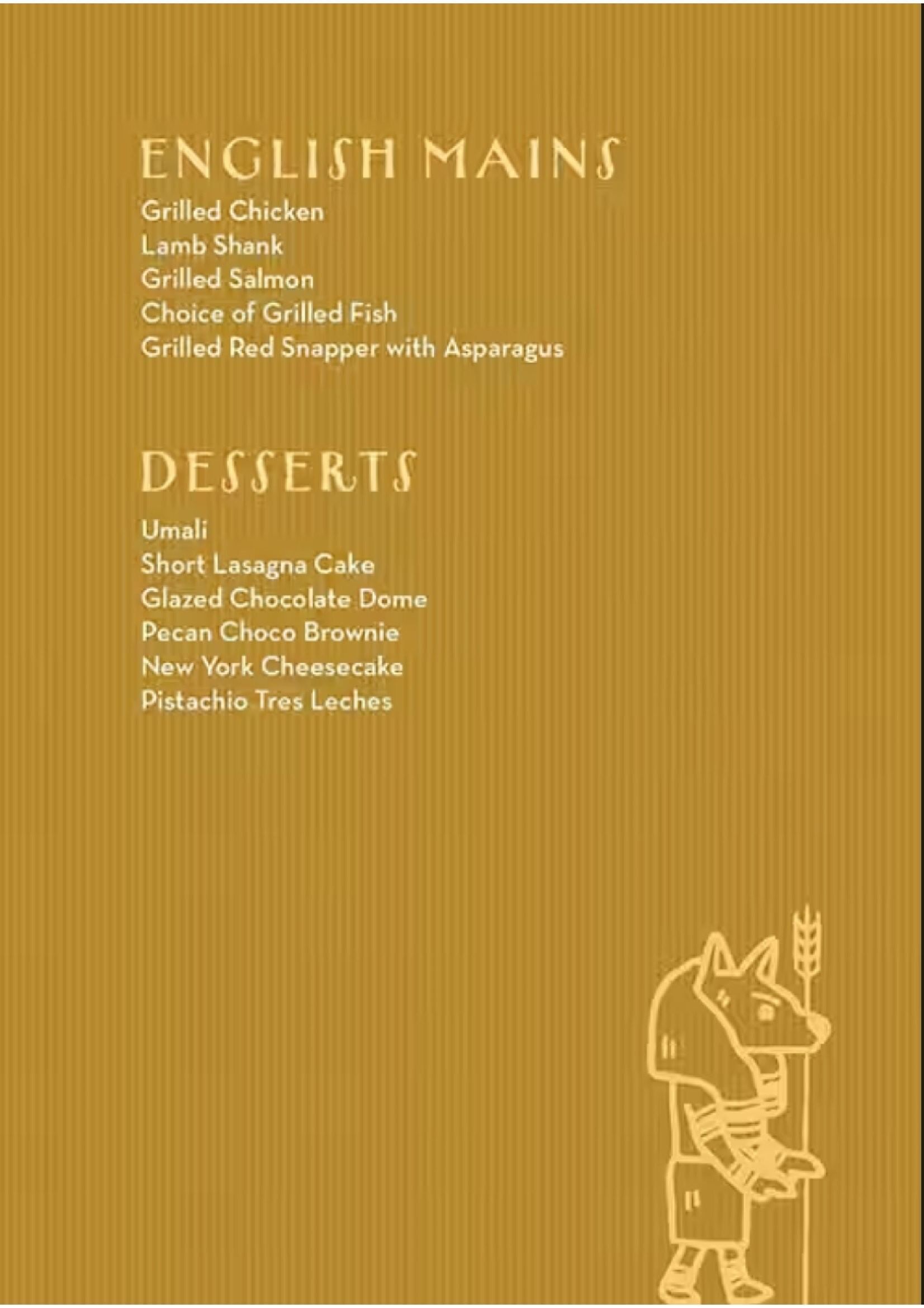 Menu of ZYTHUM Brewing Co., Jubilee Hills, Hyderabad