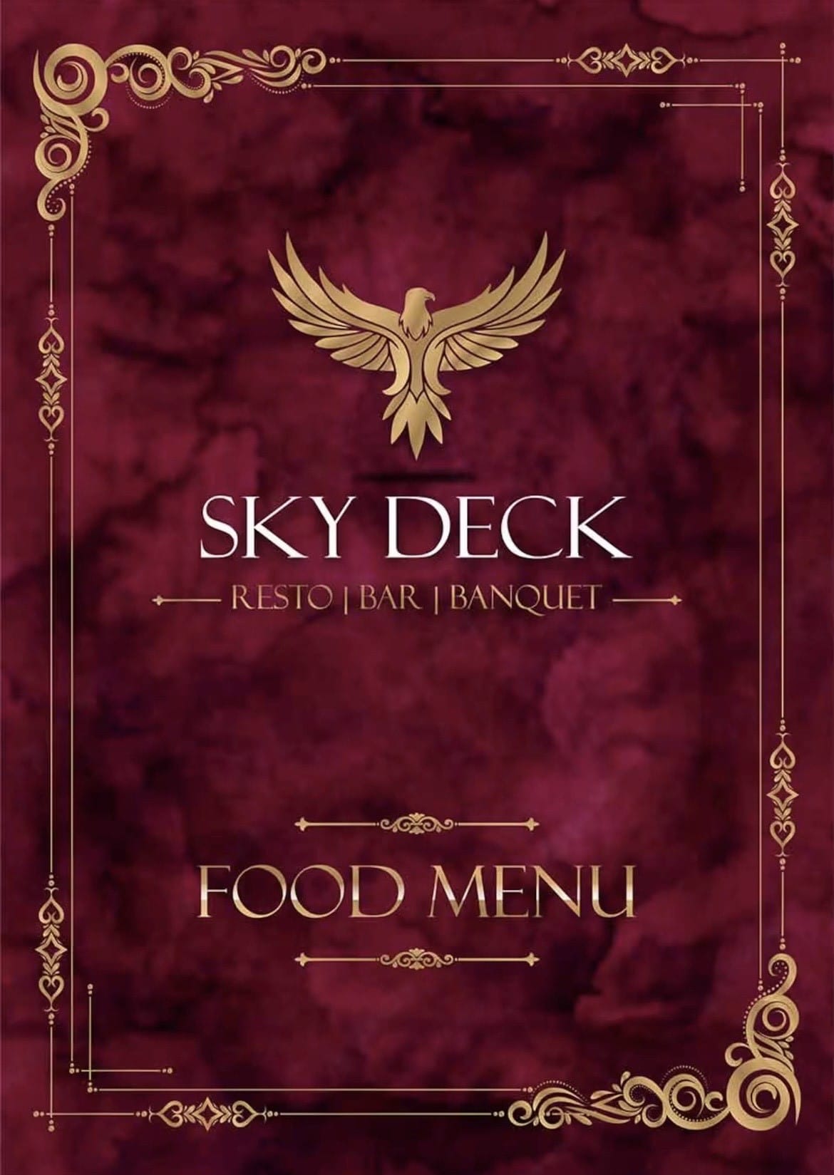 Menu of Sky Deck, Pimpri-Chinchwad, Pune
