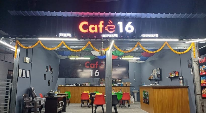 Menu of Cafe 16, Hafeezpet, Hyderabad