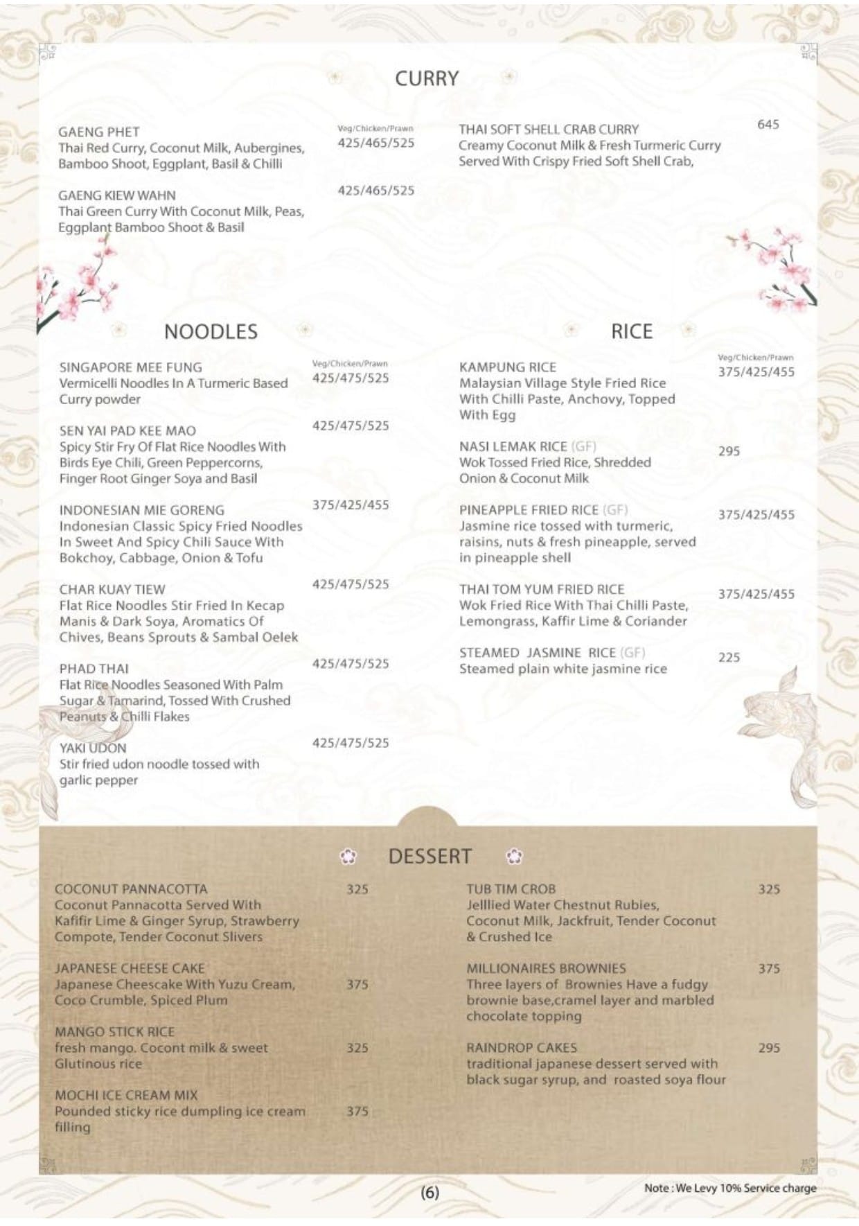 Menu of Yuki Cocktail Bar & Kitchen, 100 Feet Road, East Bengaluru
