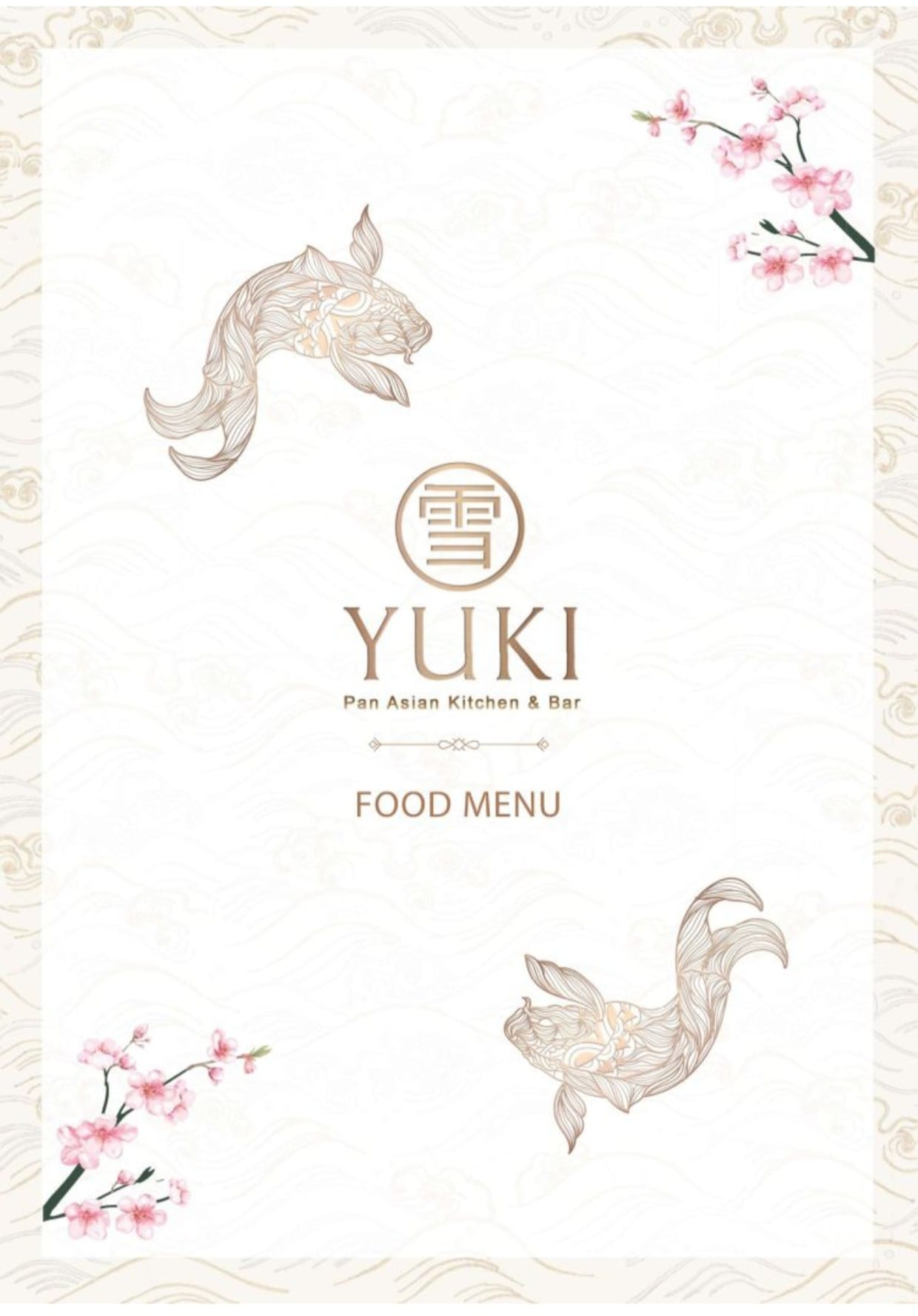 Menu of Yuki Cocktail Bar & Kitchen, 100 Feet Road, East Bengaluru