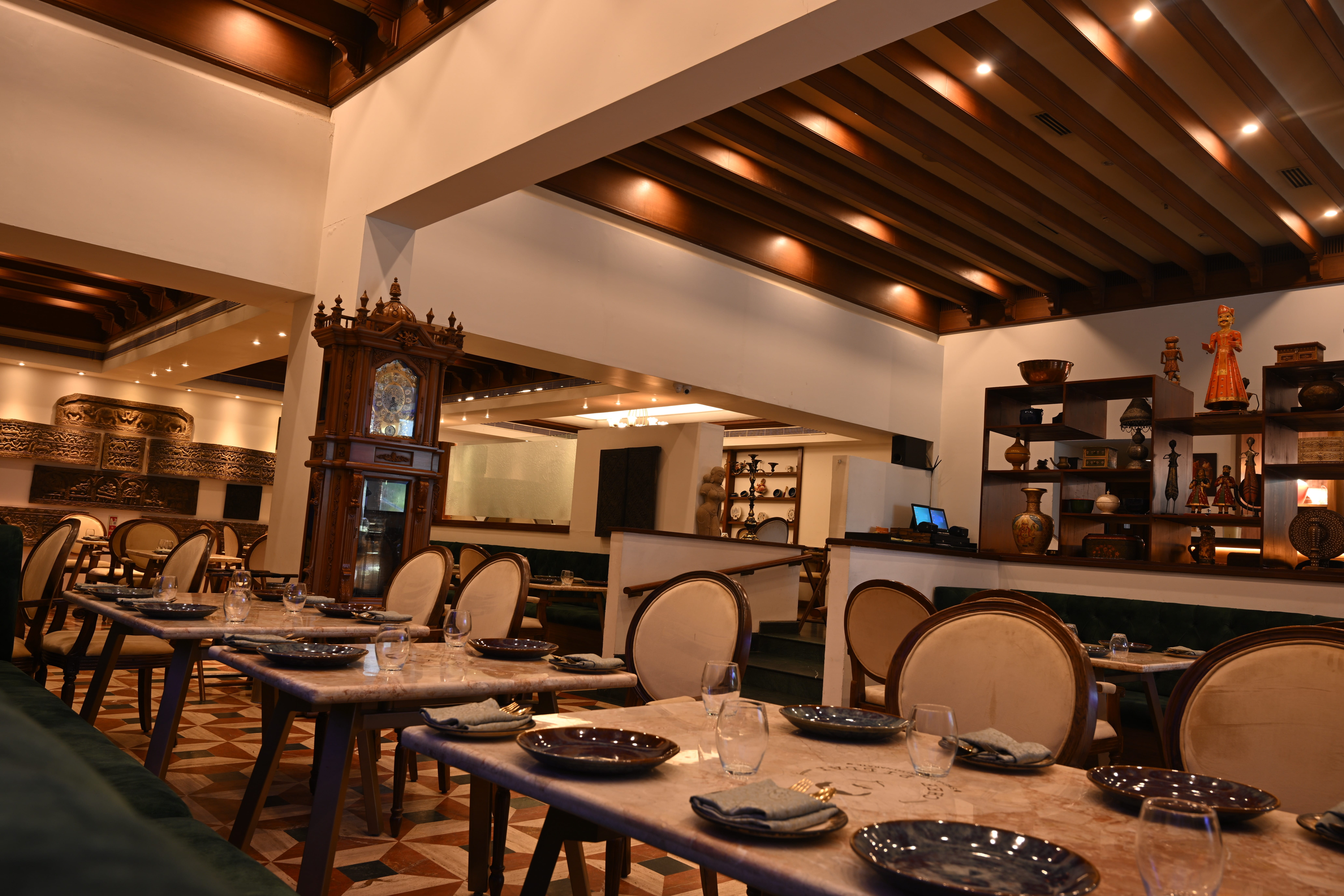 Menu of Restaurant Chef Pillai, Le Meridien, Kochi