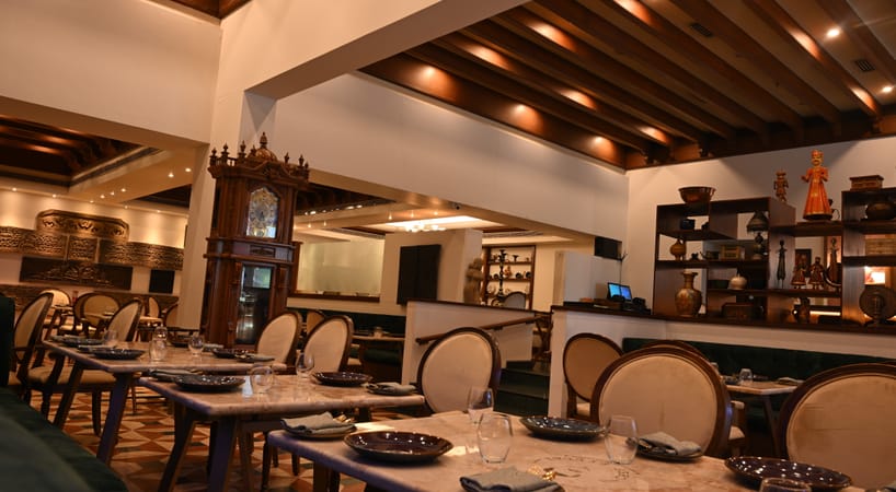 Menu of Restaurant Chef Pillai, Le Meridien, Kochi