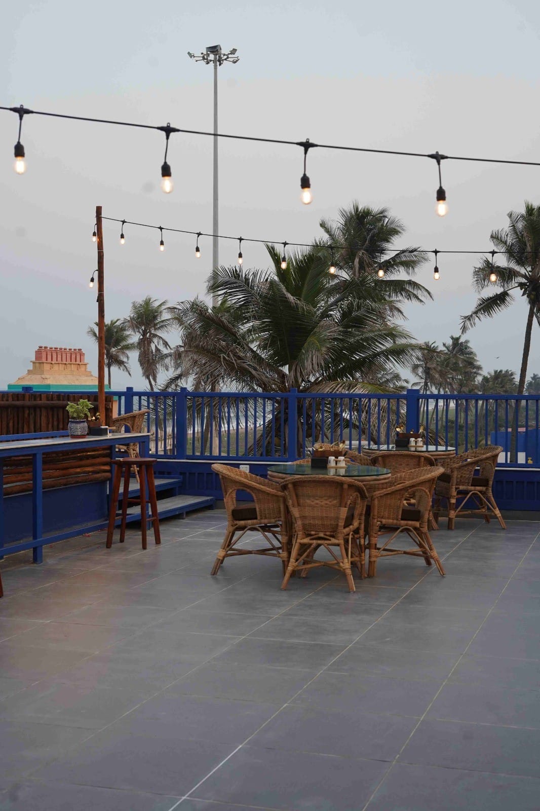 Menu of The Beach Terrace, Injambakkam, Chennai
