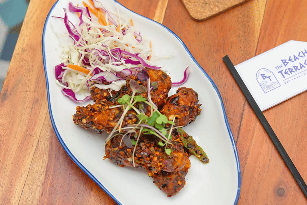 Menu of Beach Terrace, Injambakkam, Chennai