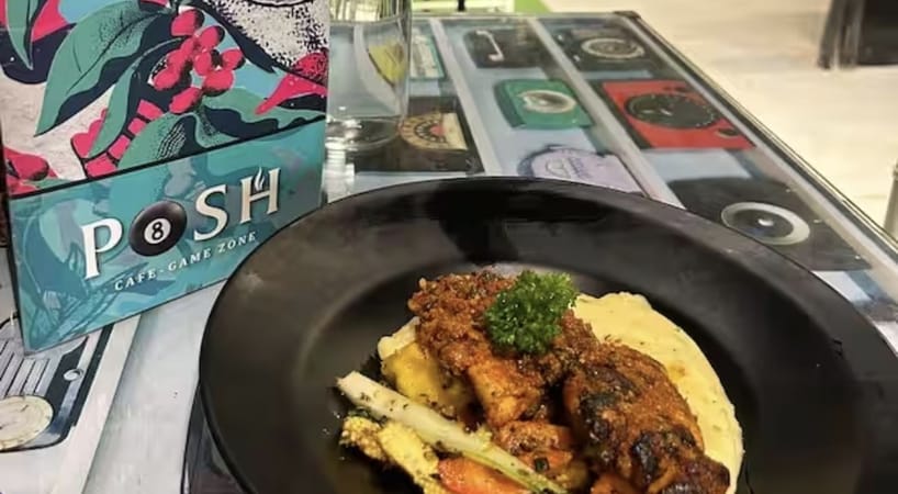 Menu of The Posh Cafe & Game Zone, Mira Road East, Mumbai