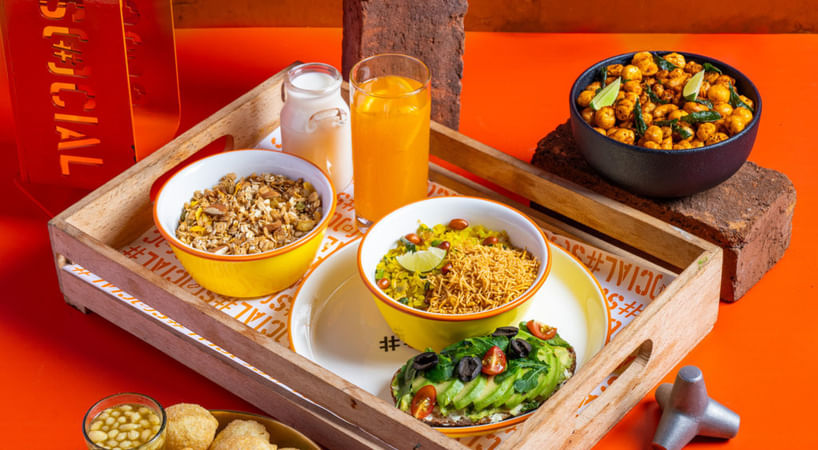 Menu of Mindspace Social, Hitech City, Hyderabad