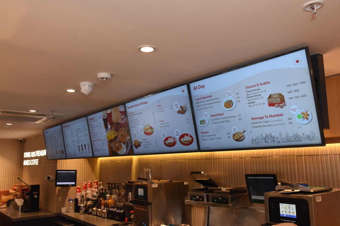 Check out Tim Hortons outlet Locations in Mumbai