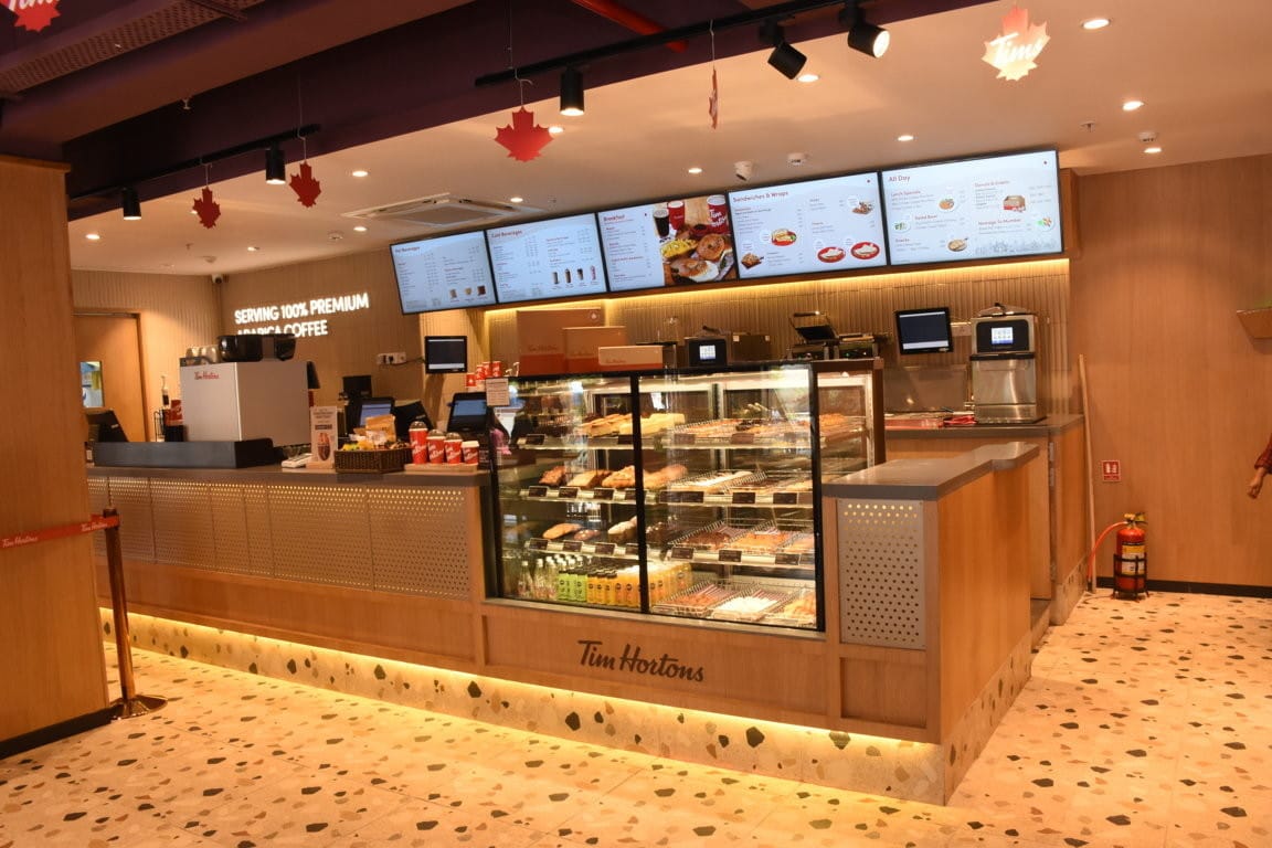 Check out Tim Hortons outlet Locations in Mumbai
