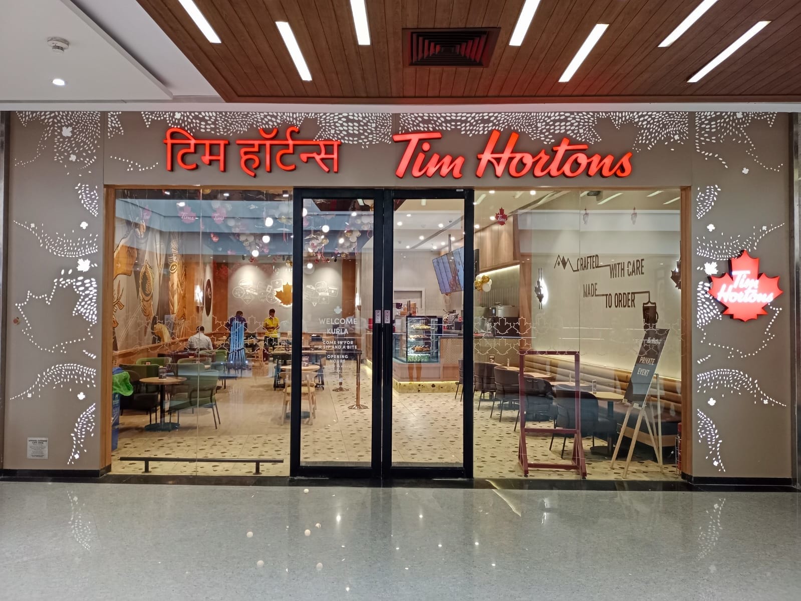Check out Tim Hortons outlet Locations in Mumbai