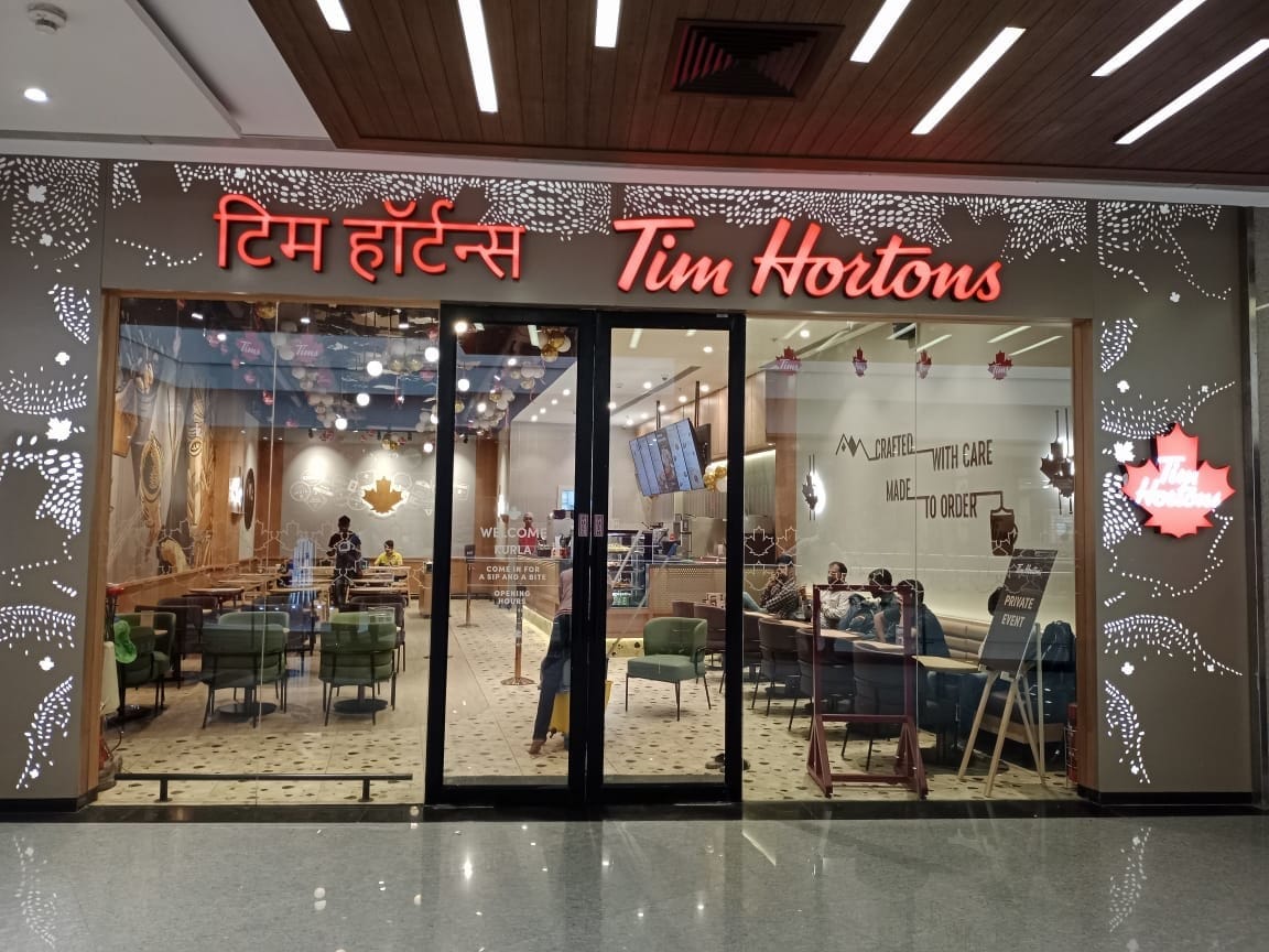 Check out Tim Hortons outlet Locations in Mumbai