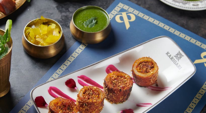 Menu of Karigari By Chef Harpal Singh Sokhi, Punjabi Bagh, West Delhi