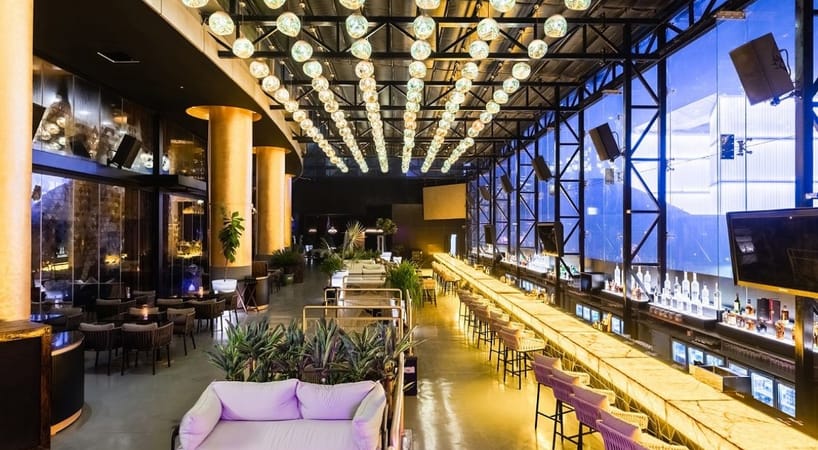 Menu of AER , Emirates Financial Tower, Dubai