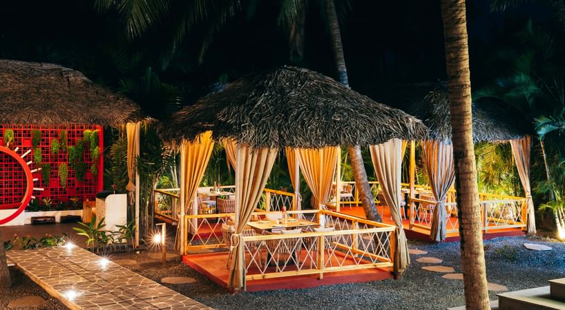 Menu of Kayena, Palolem, South Goa