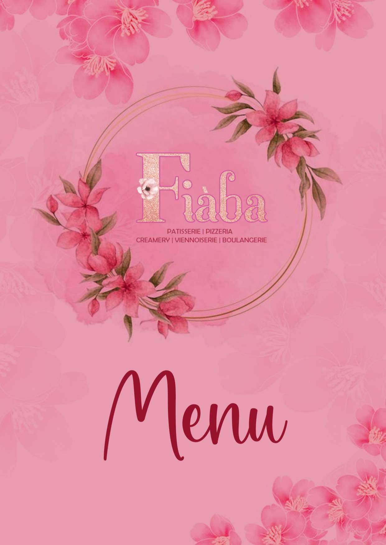 Menu of Fiaba, Sector 116, Noida