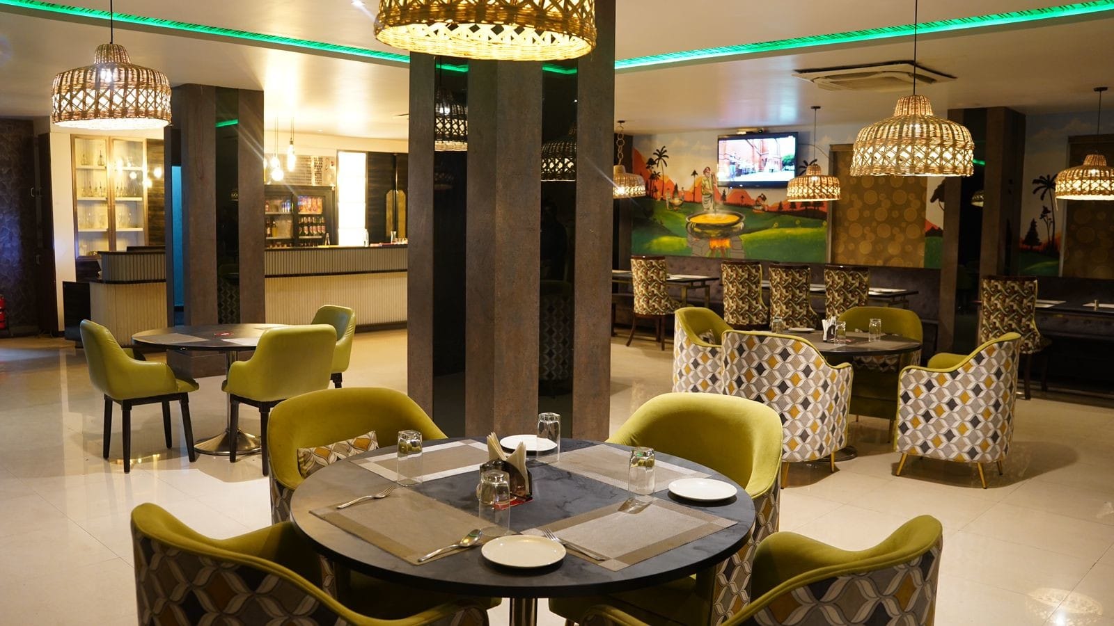 Menu of Patnam Lo Palle Ruchulu, Manikonda, Hyderabad