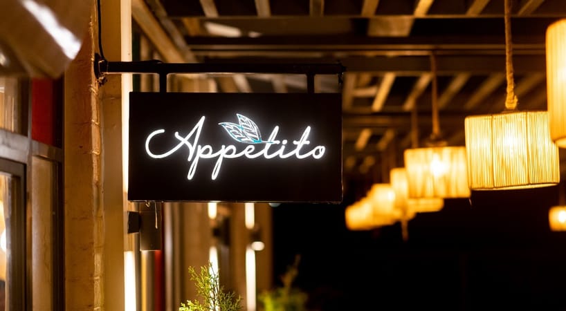 Menu of Appetito, Knowledge Park II, Noida