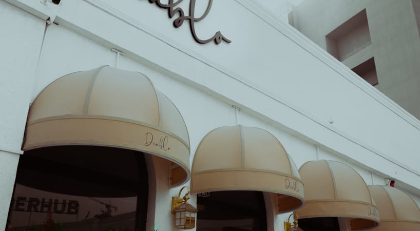 Menu of Diablo, Cyber Hub, Gurgaon