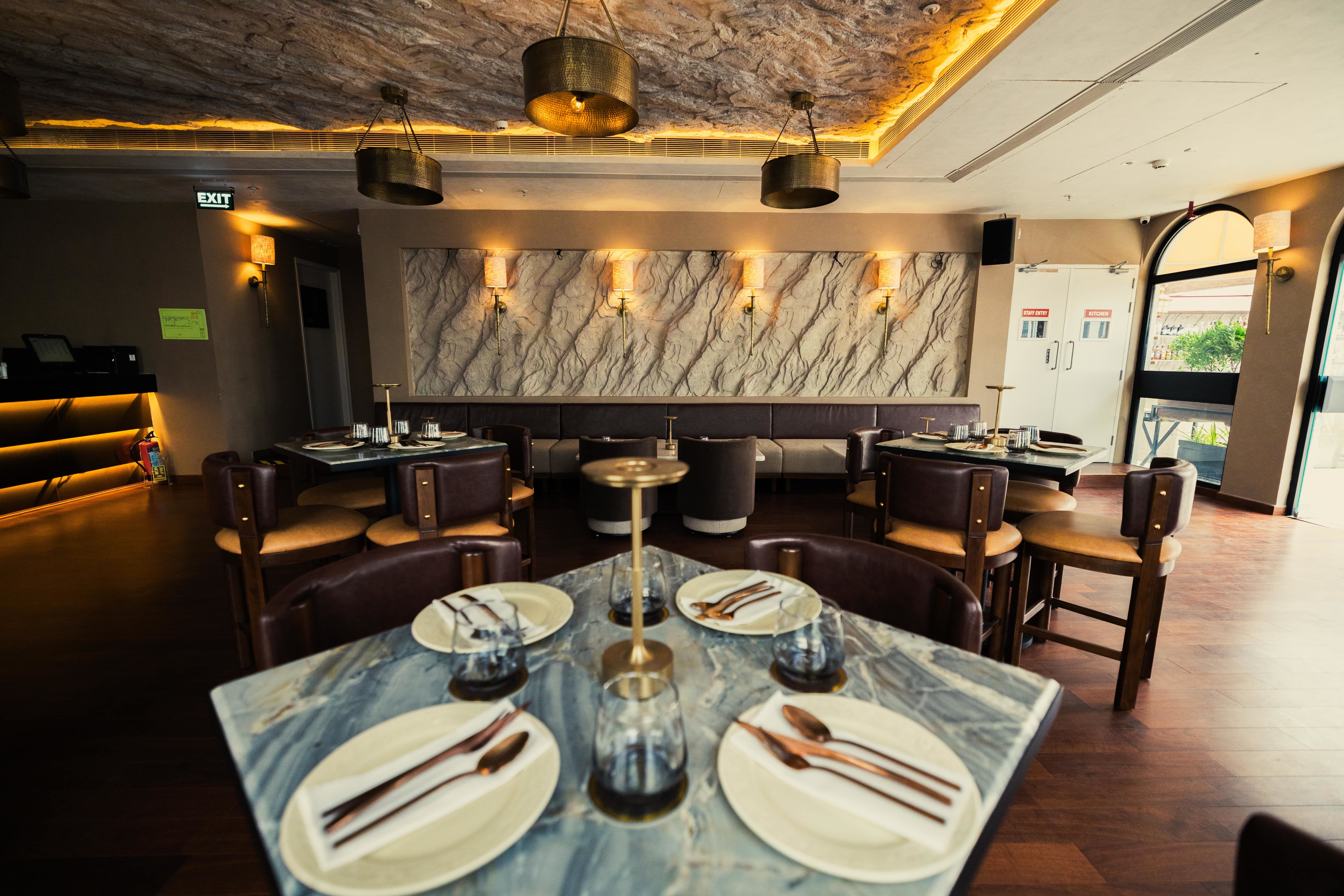 Menu of Diablo, Cyber Hub, Gurgaon