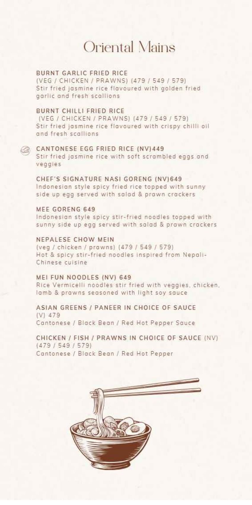 Menu of NXT-LVL, Chembur, Central Mumbai