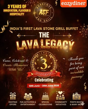 About ASF - Ancient Stone Flames BBQ & Grill, Road No. 36, Jubilee ...