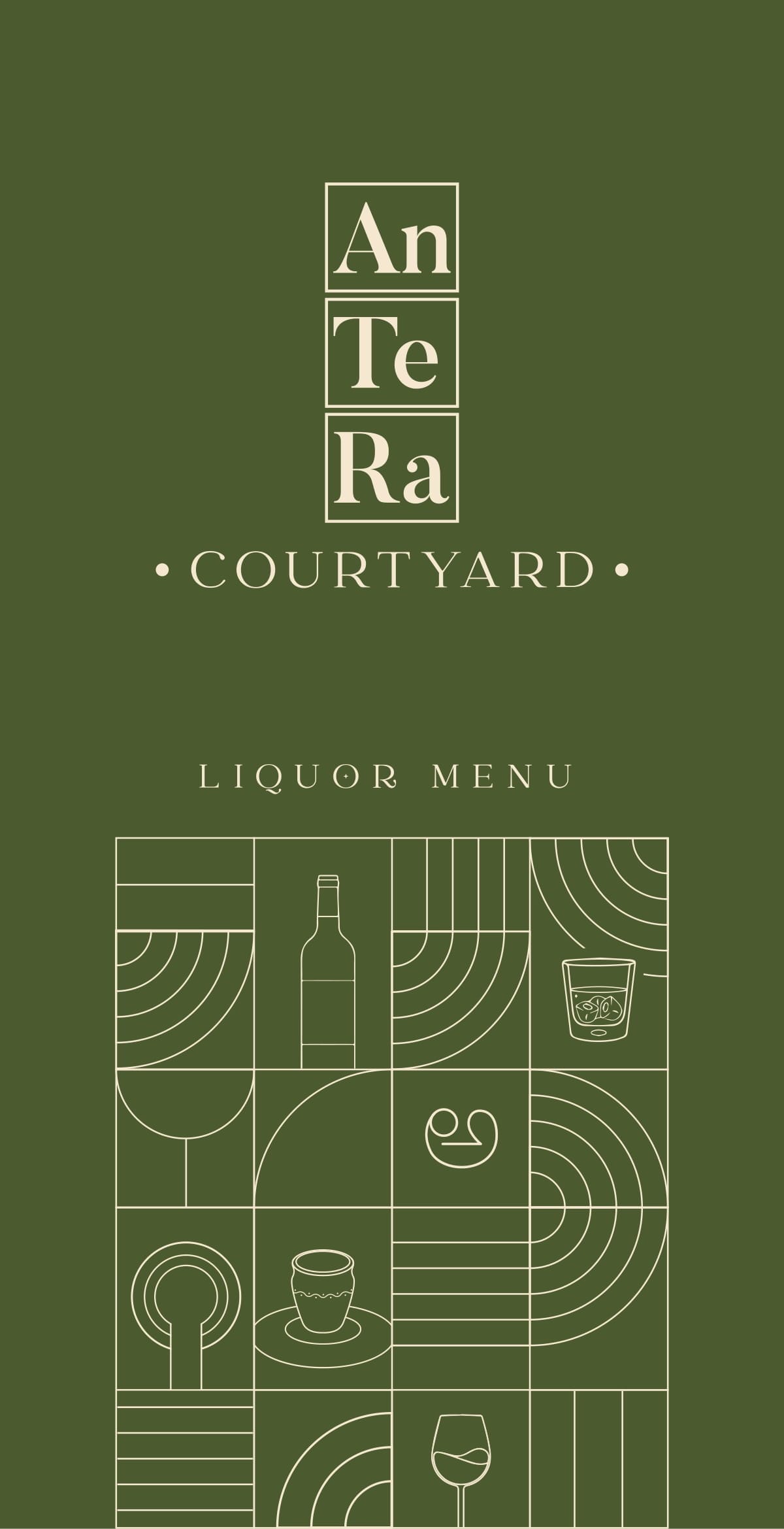 Menu of AnTeRa Courtyard, Nanakramguda, Hyderabad