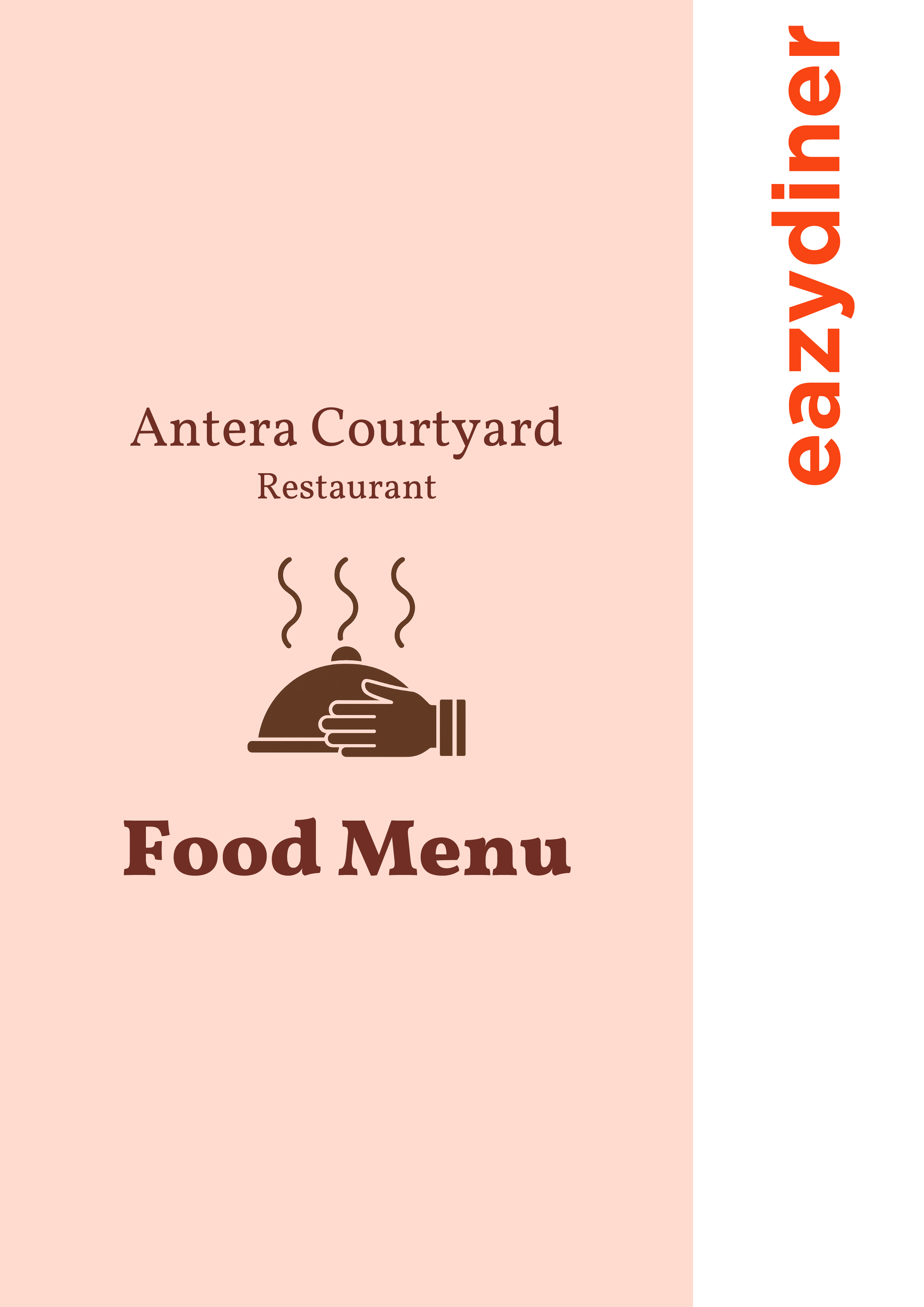 Menu of AnTeRa Courtyard, Nanakramguda, Hyderabad