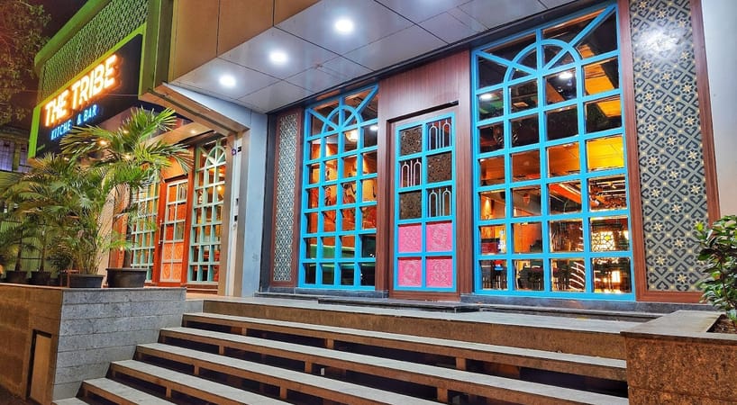 Menu of The Tribe, Wagle Estate, Thane West