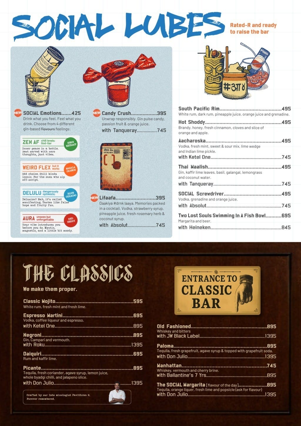 Menu of Bellandur Social, Bellandur, South Bengaluru