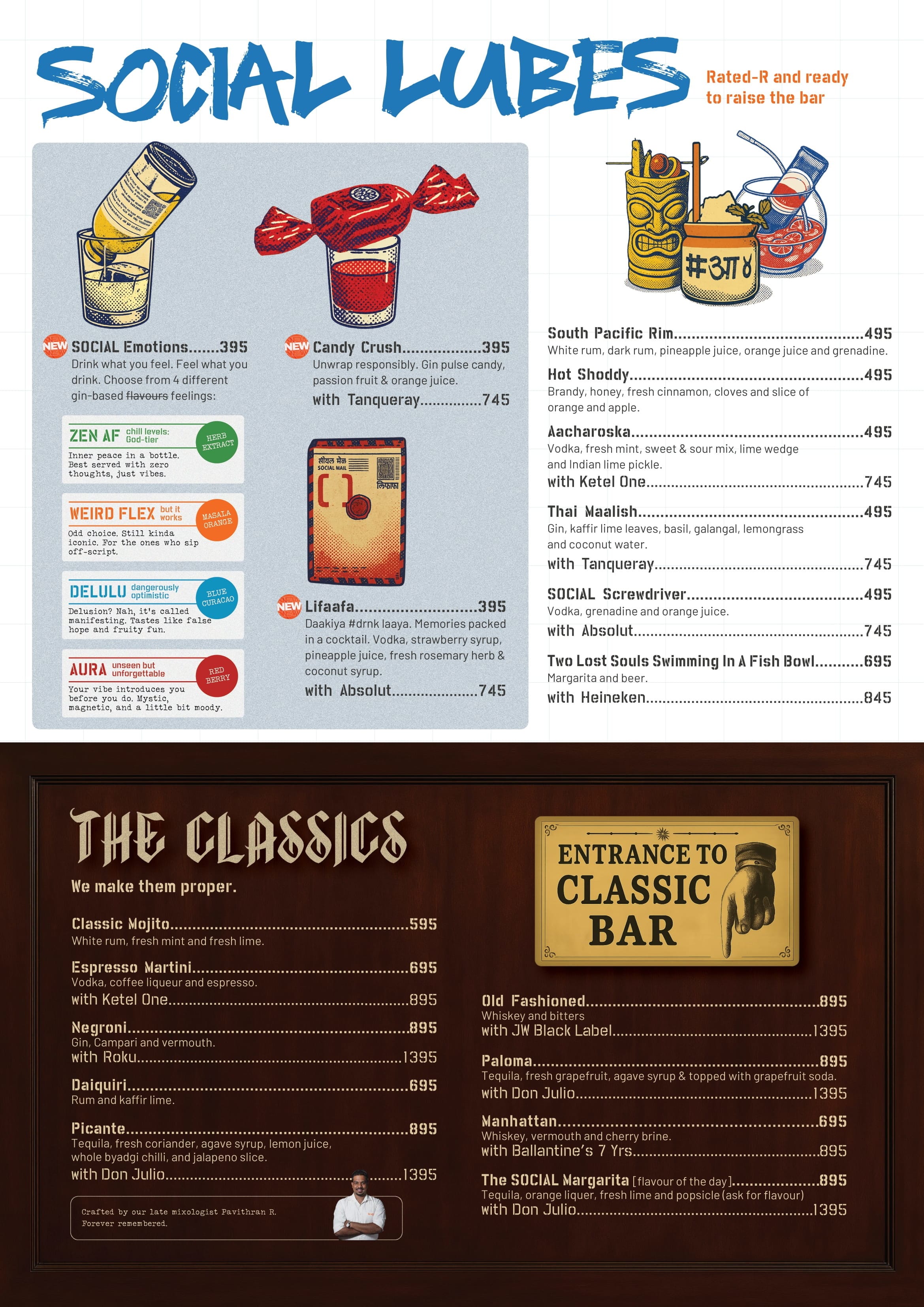 Menu of Bellandur Social, Bellandur, South Bengaluru
