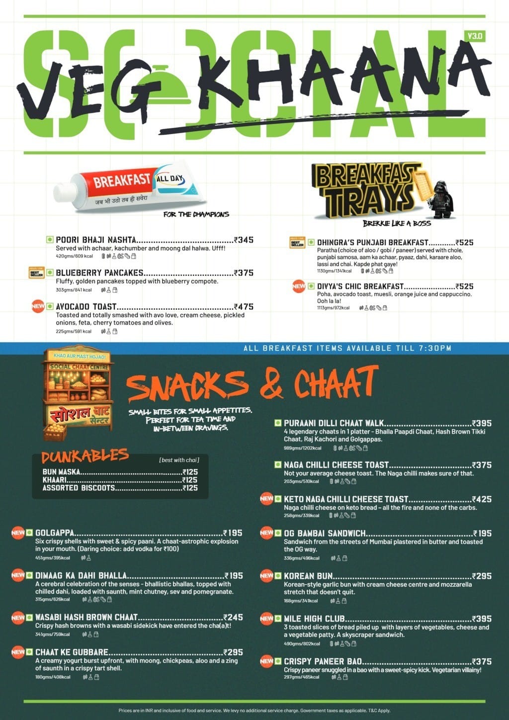 Menu of Bellandur Social, Bellandur, South Bengaluru