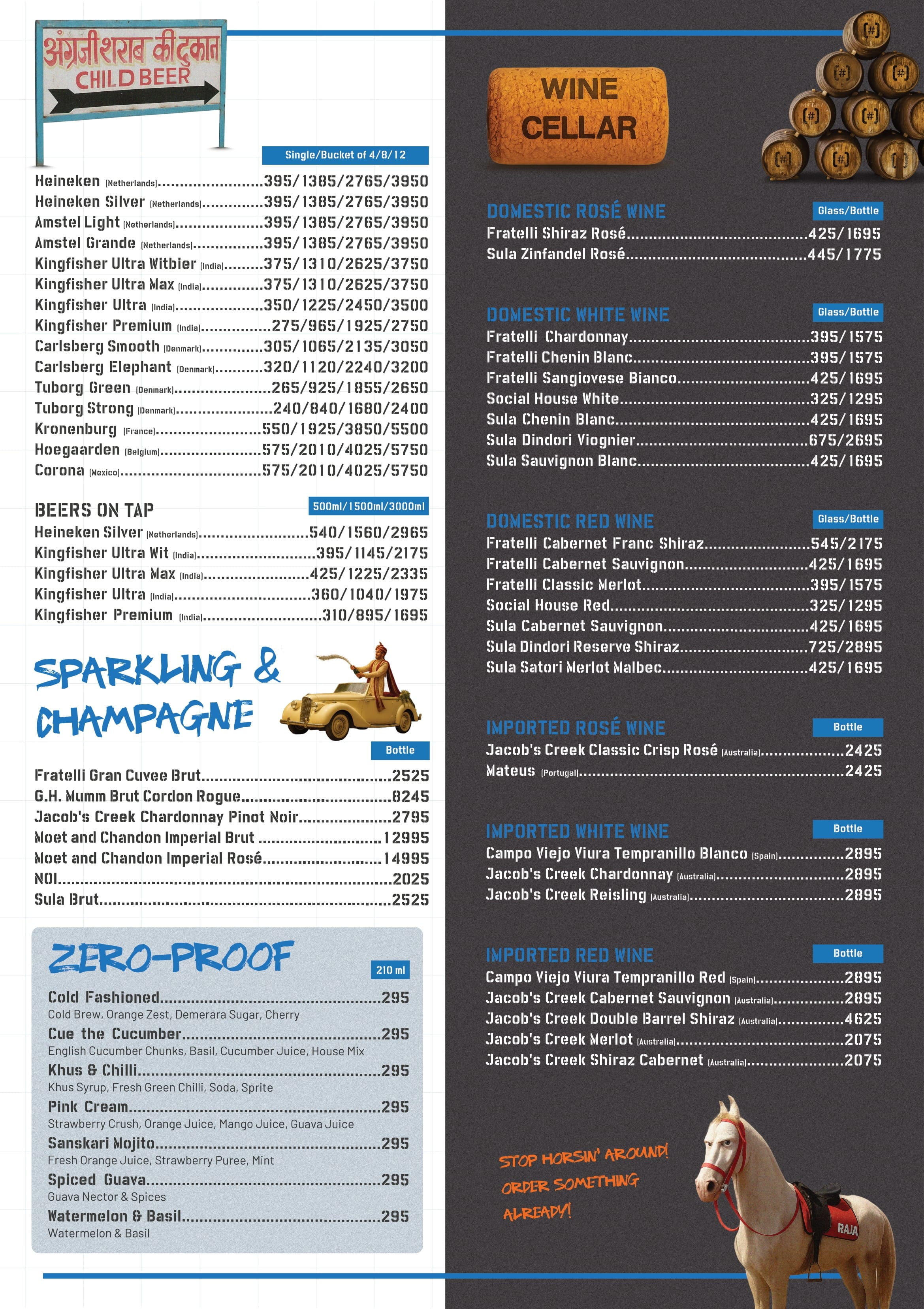 Menu of Bellandur Social, Bellandur, South Bengaluru