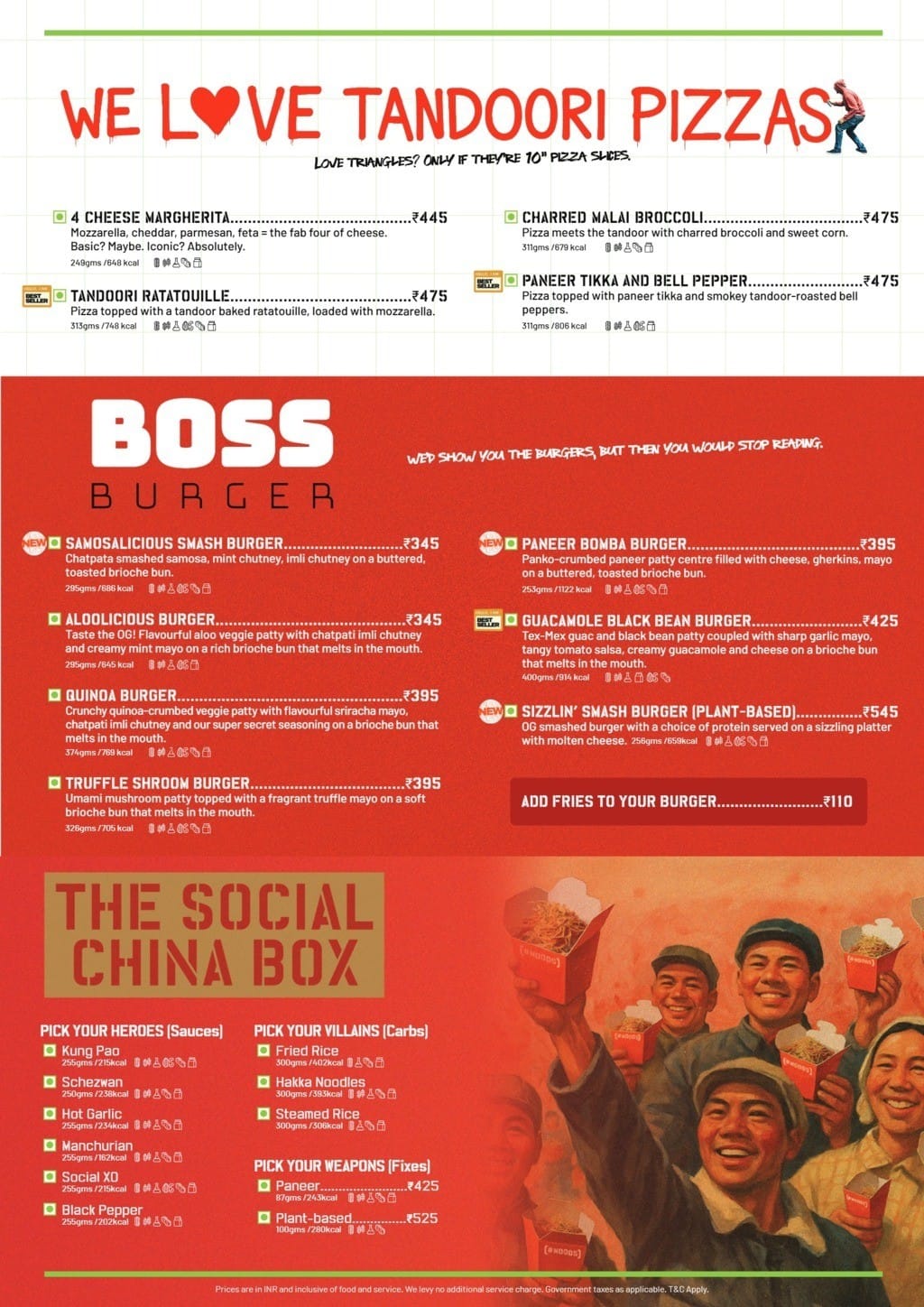 Menu of Bellandur Social, Bellandur, South Bengaluru