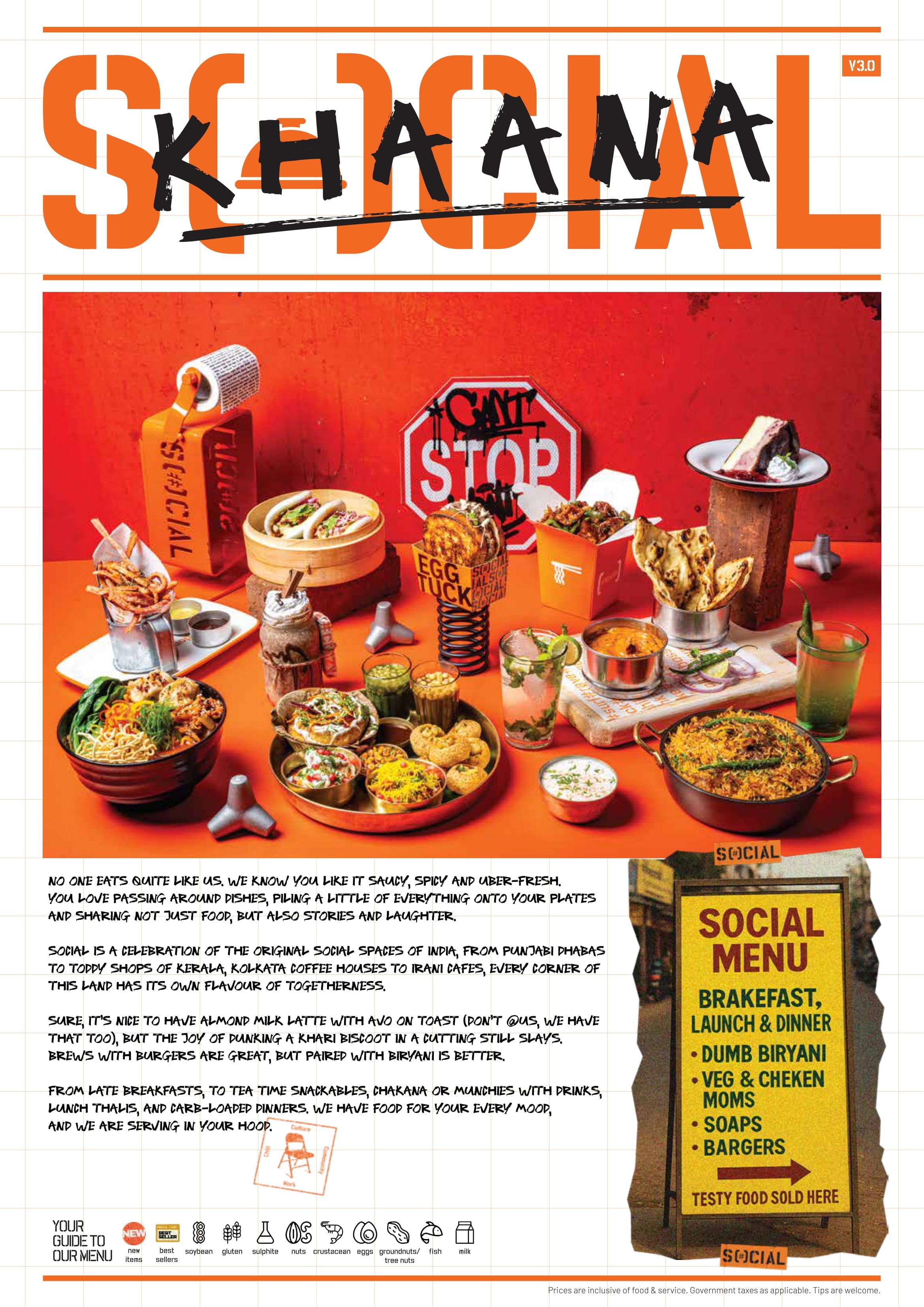 Menu of Bellandur Social, Bellandur, South Bengaluru