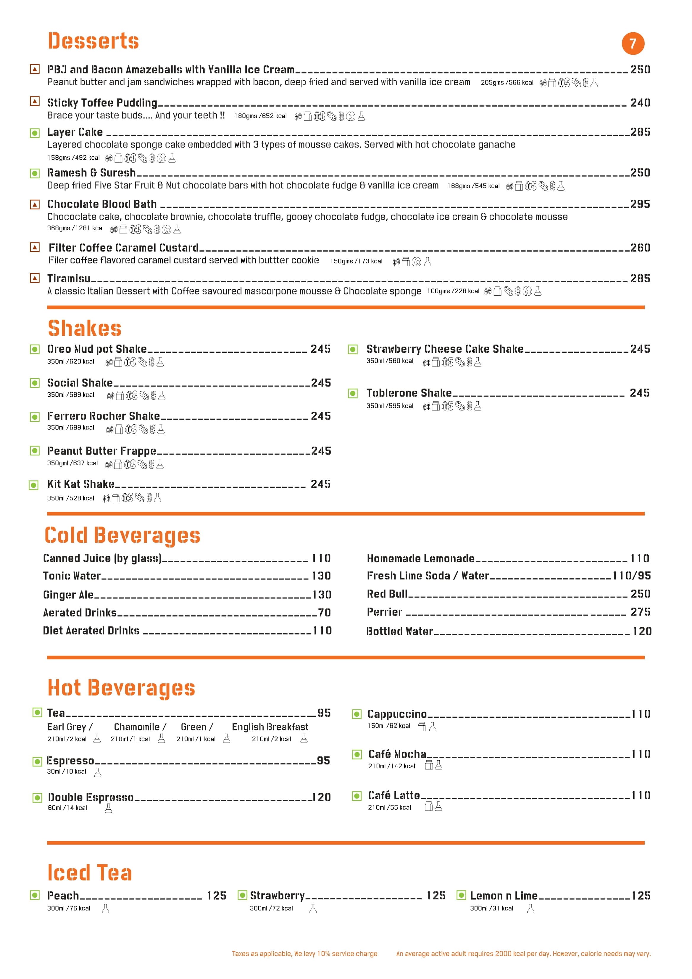 Menu of Bellandur Social, Bellandur, South Bengaluru