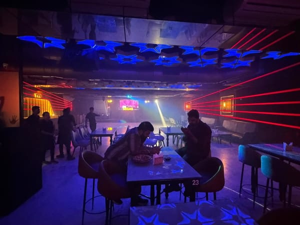 Menu of Club Vegas, Andheri East, Western Suburbs