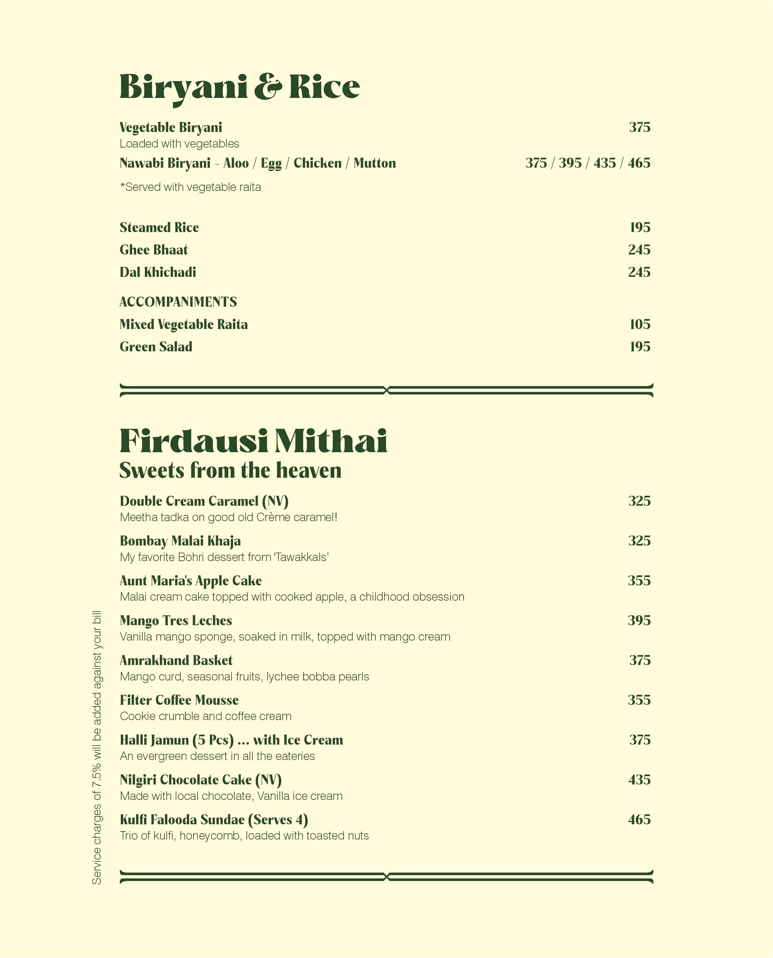 Menu of The Palms Brew & Kitchen, JP Nagar, South Bengaluru