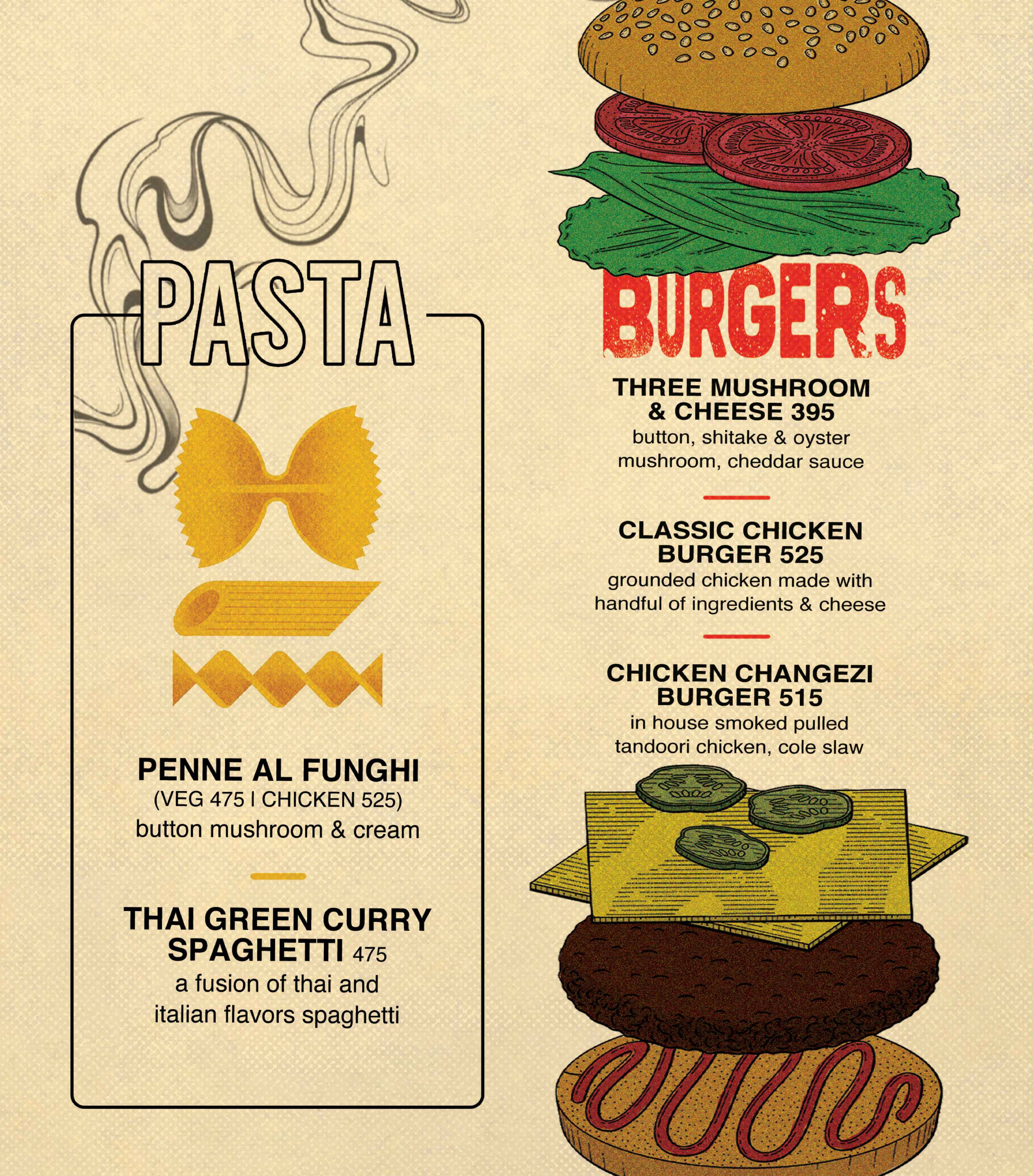 Menu of Tabula Rasa, Gachibowli, Hyderabad