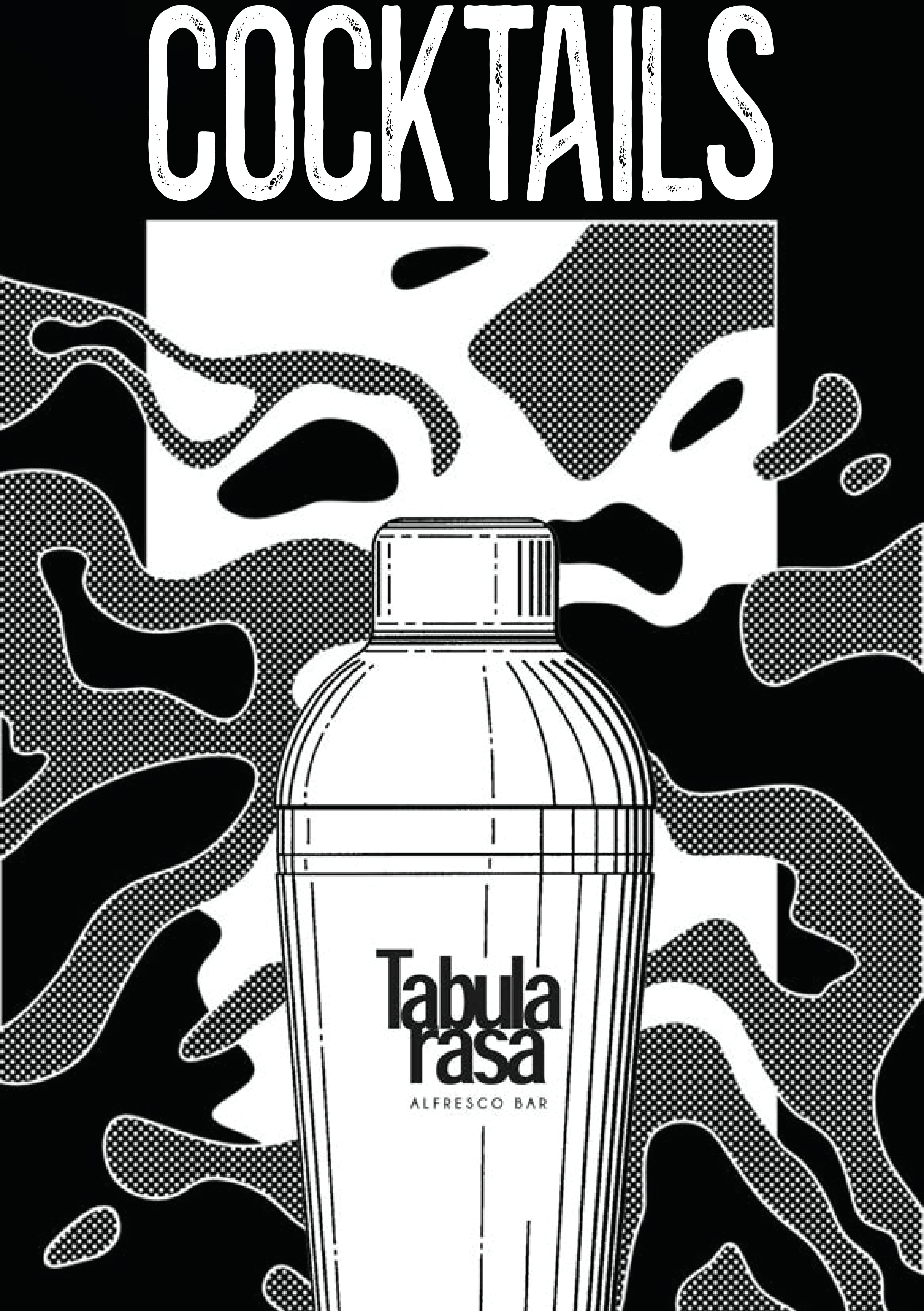 Menu of Tabula Rasa, Gachibowli, Hyderabad