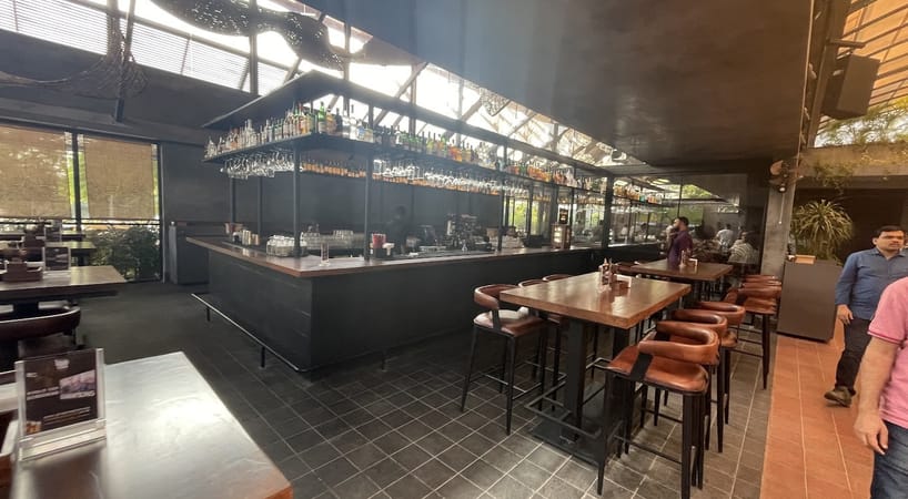 Menu of Tabula Rasa, Gachibowli, Hyderabad