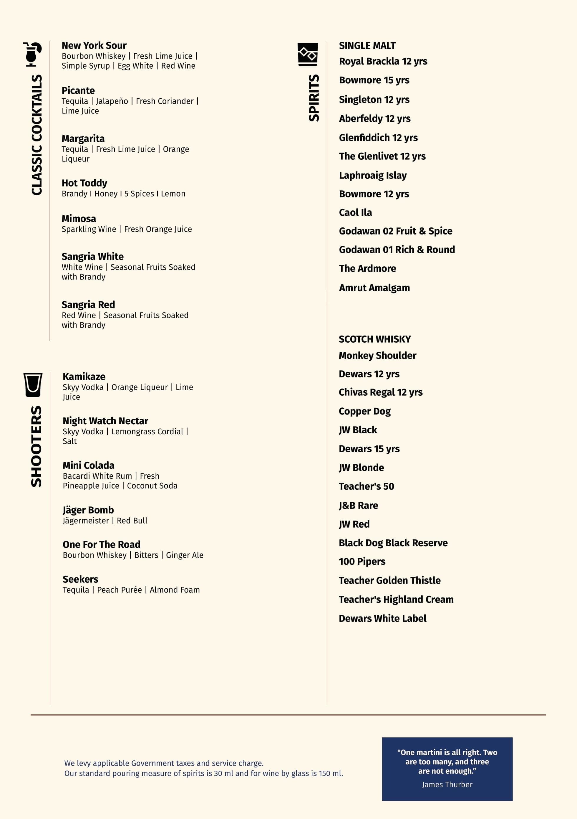 Menu of The Bier Library, Sarjapur Road, South Bengaluru