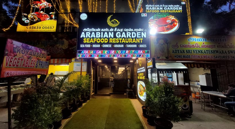 Photos of Arabian Garden Seafood Restaurant Restaurant, Adyar, Chennai