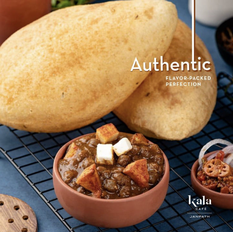 Menu of Kala Cafe, Parliament Street, Central Delhi