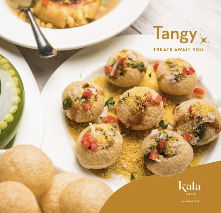 Menu of Kala Cafe, Parliament Street, Central Delhi