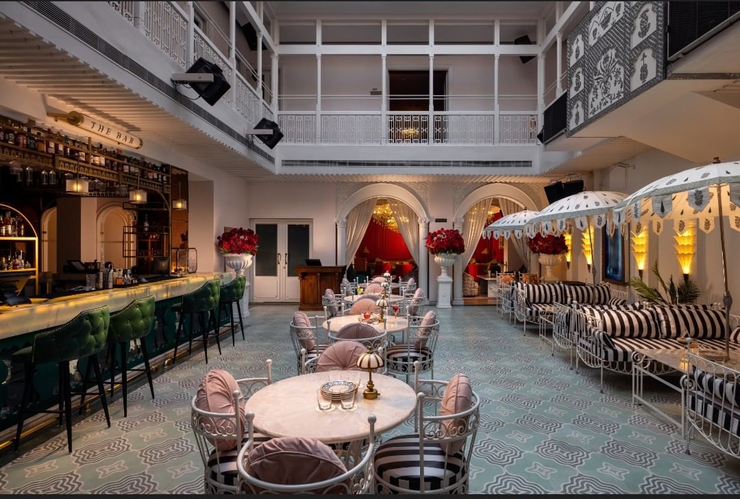 Menu of The Baradari, Pink City, Jaipur