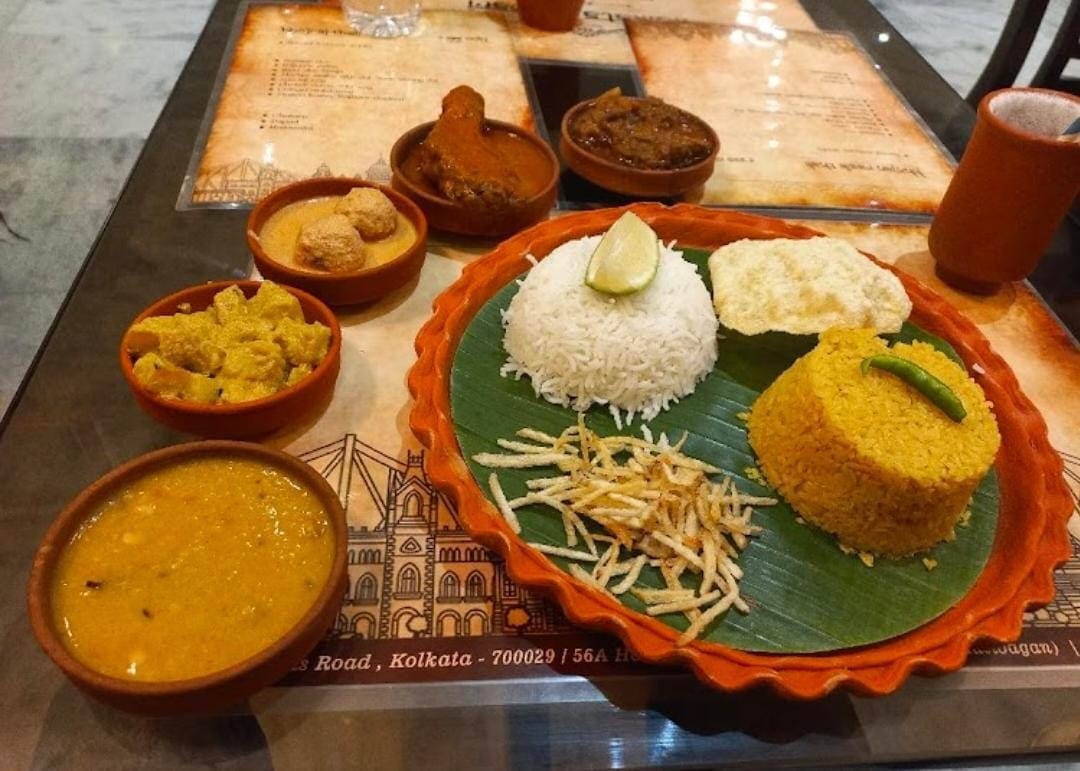 Menu of Kolkata Rajbari, Hatibagan, Kolkata