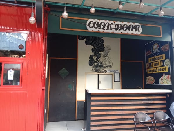 Menu of Cook Door, Kuttanellur, Thrissur