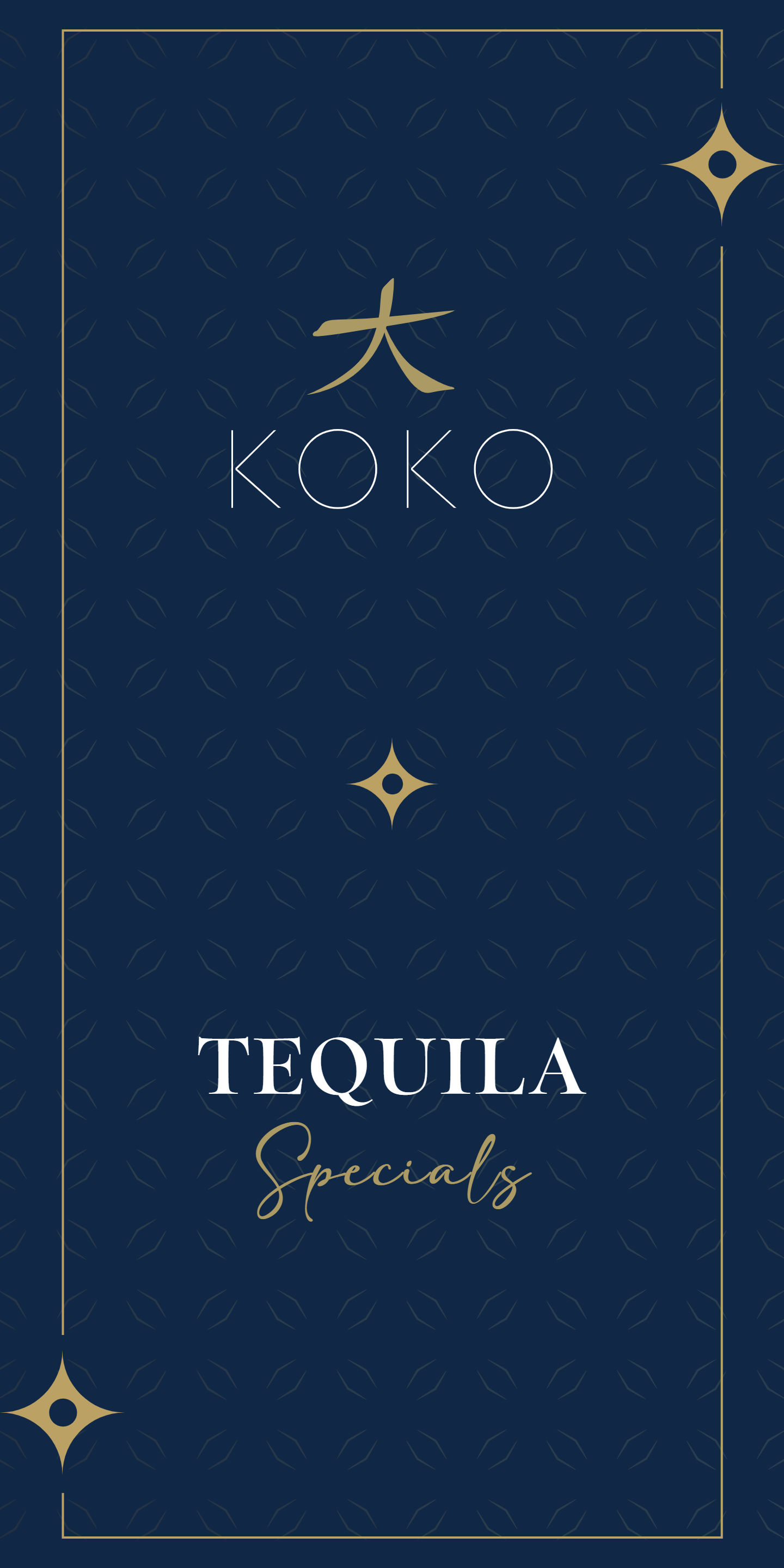 Menu of KOKO Hyderabad, Hitech City, Hyderabad
